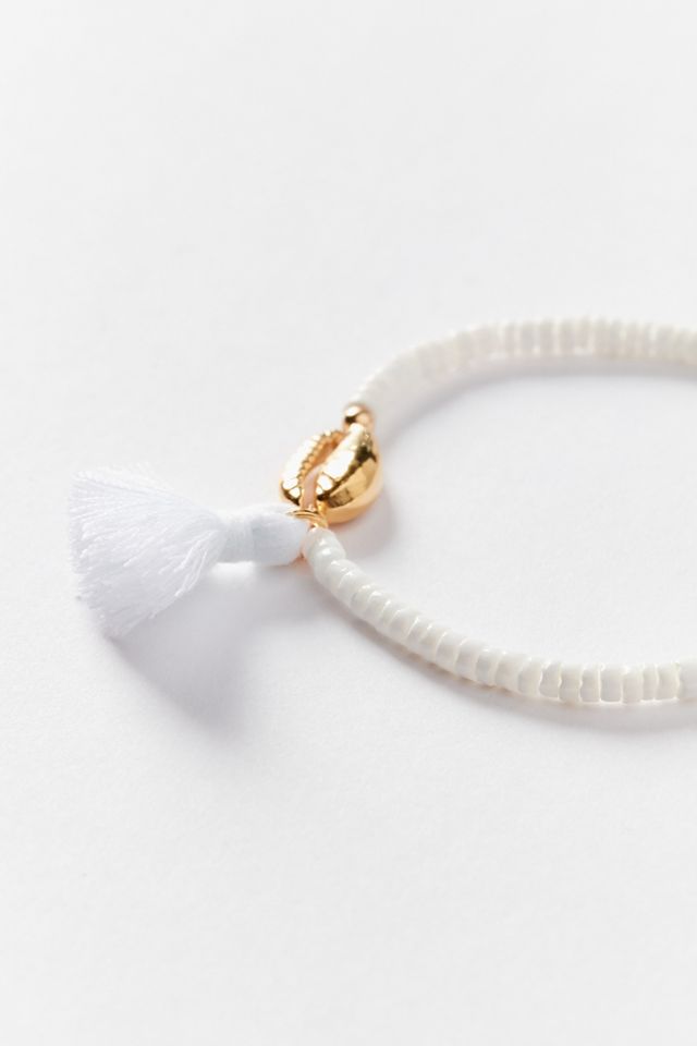 a.wattz dezigns Gold Shelly Bracelet | Urban Outfitters