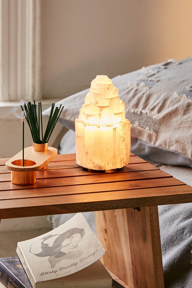 Selenite Crystal Lamp | Urban Outfitters Selenite Crystal Lamp | Urban Outfitters