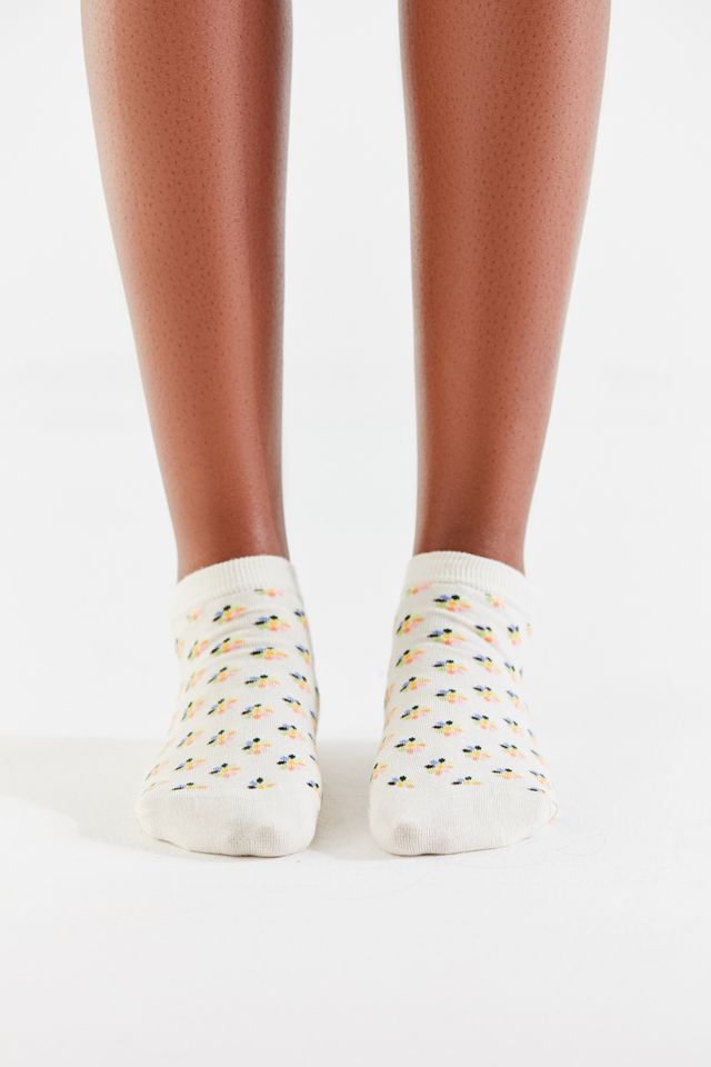 Happy Socks Small Floral Ankle Sock | Urban Outfitters