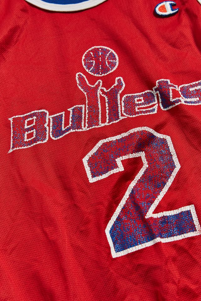 Vintage Champion Chris Webber Washington Bullets Basketball Jersey ...