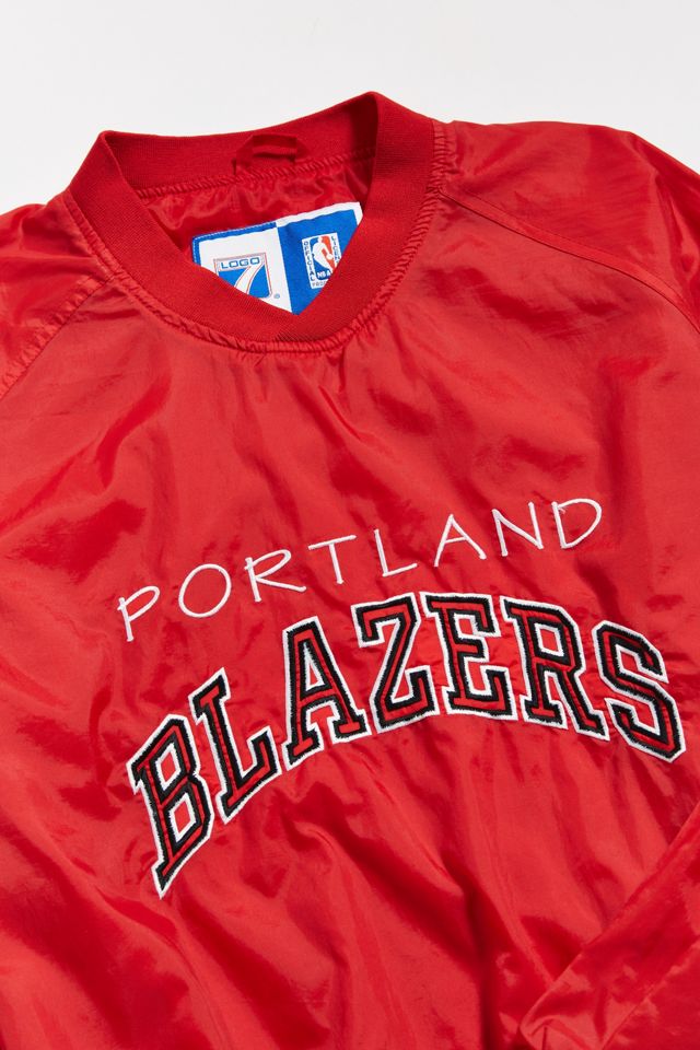 Vintage Portland Blazers Red Anorak Jacket | Urban Outfitters Canada