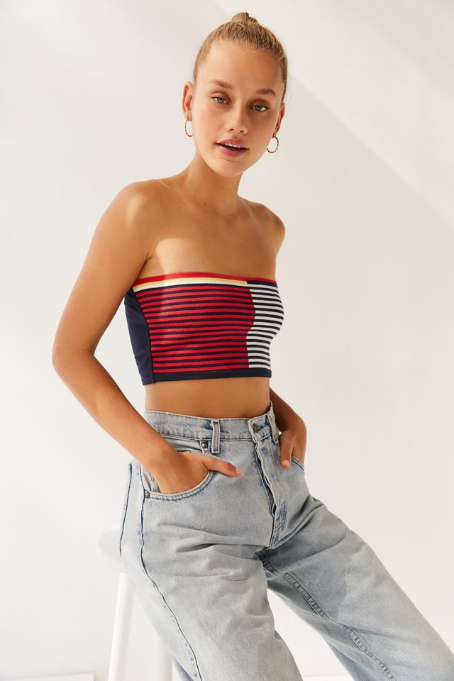 UO Colorblock Striped Tube Top | Urban Outfitters