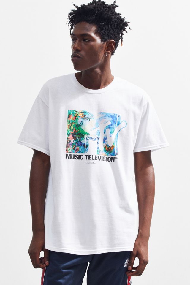 FairPlay X MTV Coral Logo Tee | Urban Outfitters
