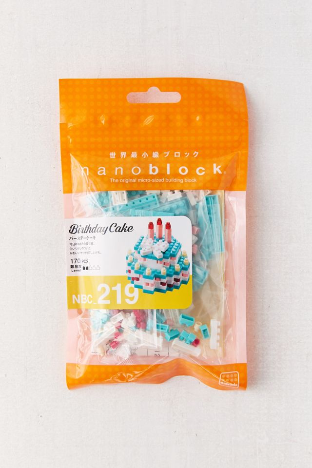 Nano Block Birthday Cake Building Block | Urban Outfitters