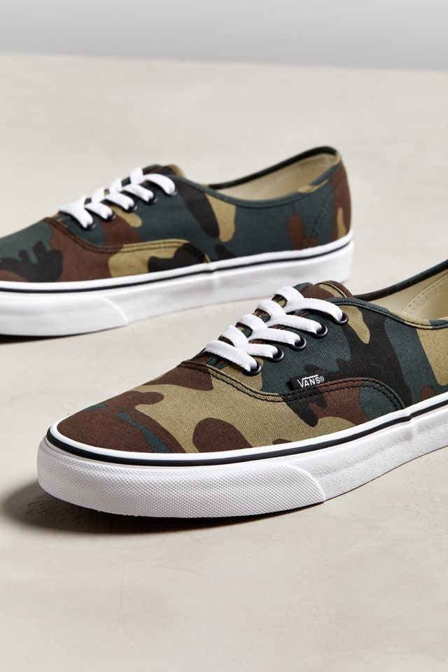 Vans Authentic Camo Sneaker | Urban Outfitters