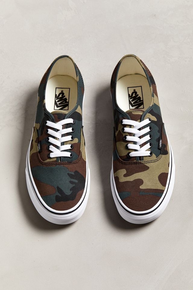 Vans Authentic Camo Sneaker | Urban Outfitters