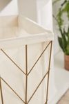 Chevron Frame Wire Hamper | Urban Outfitters