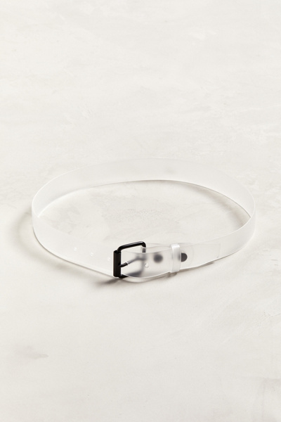 UO Frosted Vinyl Belt | Urban Outfitters