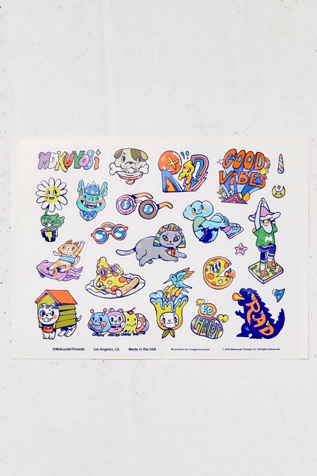 Mokuyobi Gadget Decal Set | Urban Outfitters