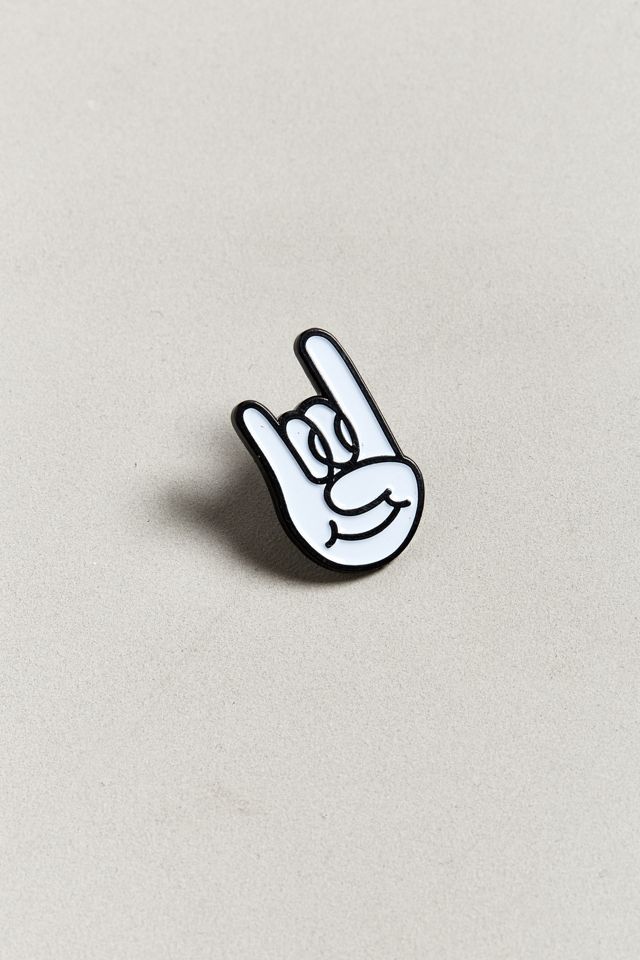 Badge Bomb Let’s Rock Pin | Urban Outfitters Canada