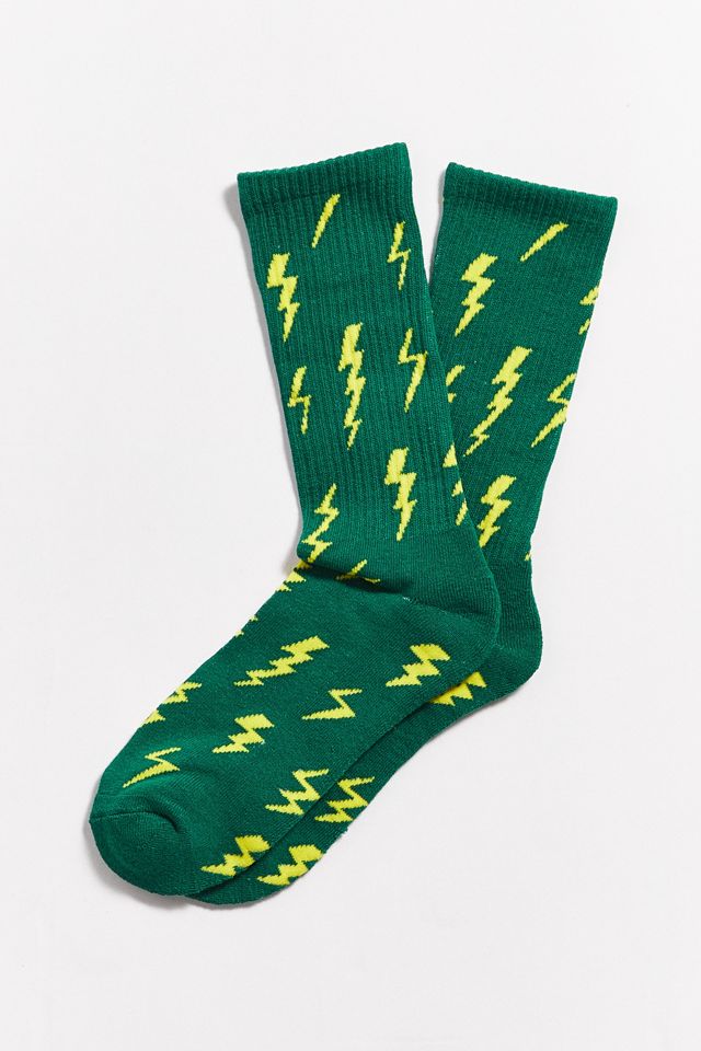 Lightning Bolt Sport Sock | Urban Outfitters