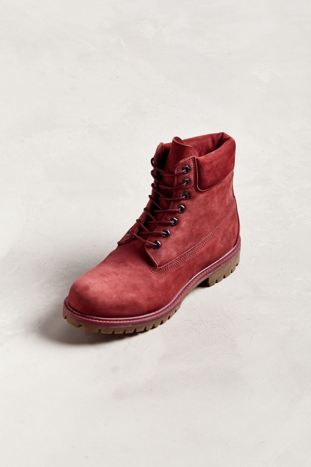 Timberland 6” Premium Red Waterproof Boot | Urban Outfitters