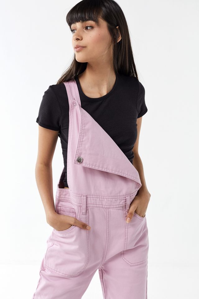 LF Markey Flare Dungaree Overall - Lilac | Urban Outfitters