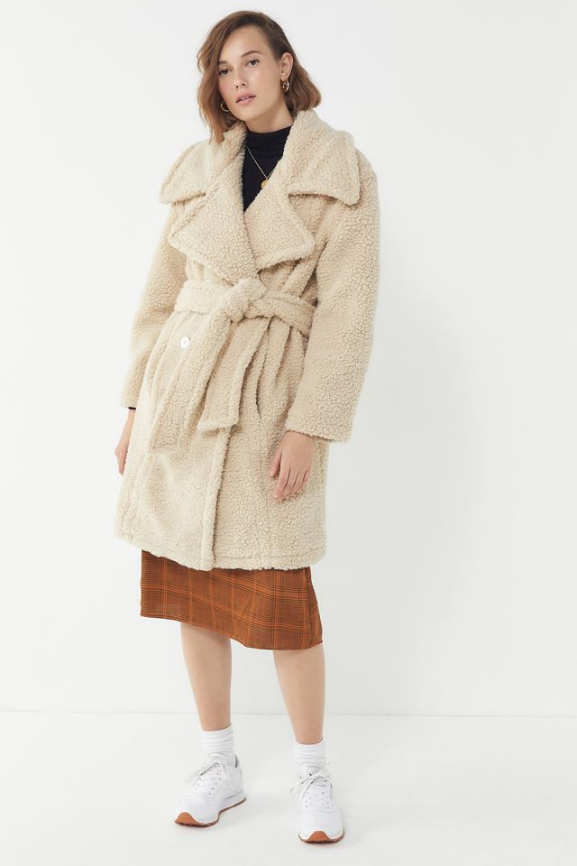 House Of Sunny Upscale Oversized Teddy Jacket | Urban Outfitters
