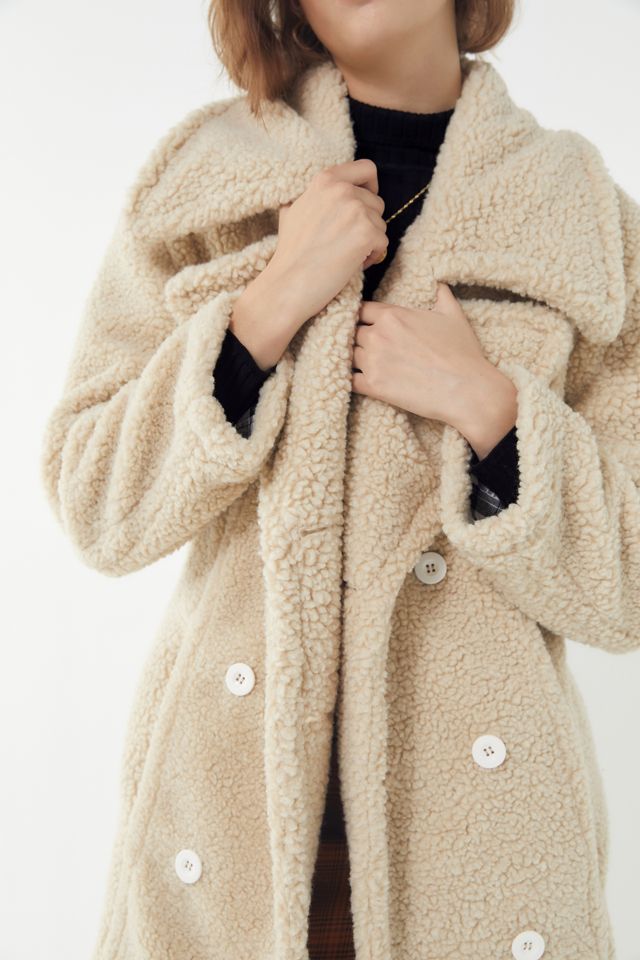 House Of Sunny Upscale Oversized Teddy Jacket | Urban Outfitters