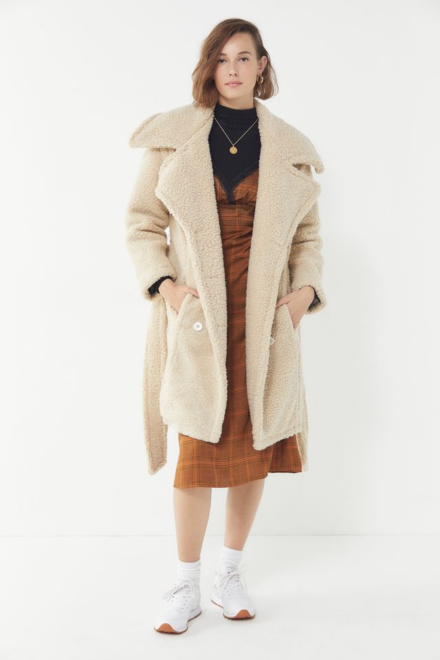 House Of Sunny Upscale Oversized Teddy Jacket | Urban Outfitters