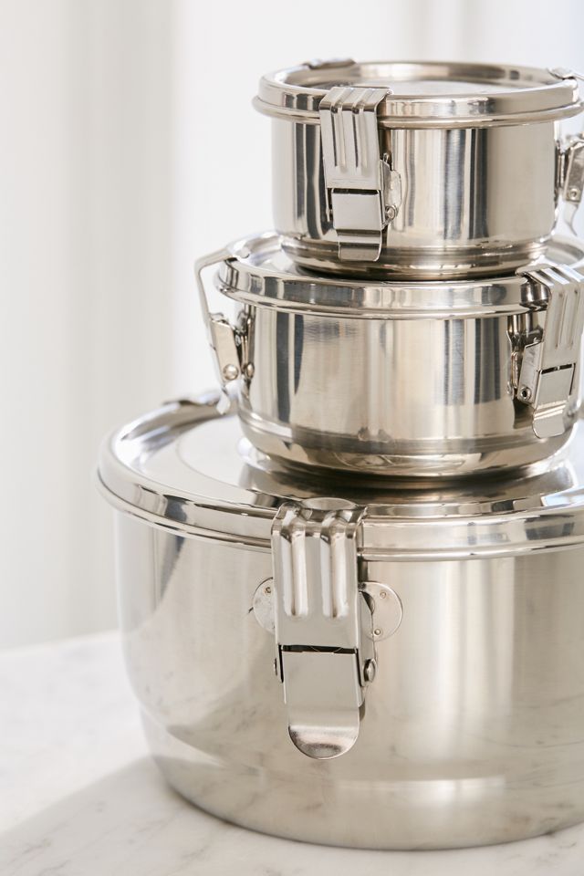 Life Without Plastic Stainless Steel Food Storage Canister | Urban ...