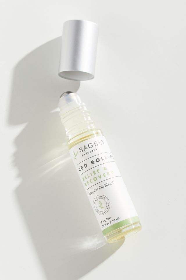 Sagely Naturals Relief & Recovery CBD Roll-On Oil | Urban Outfitters