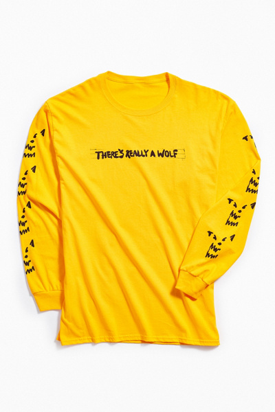 Russ X UO There's Really A Wolf Long Sleeve Tee | Urban Outfitters