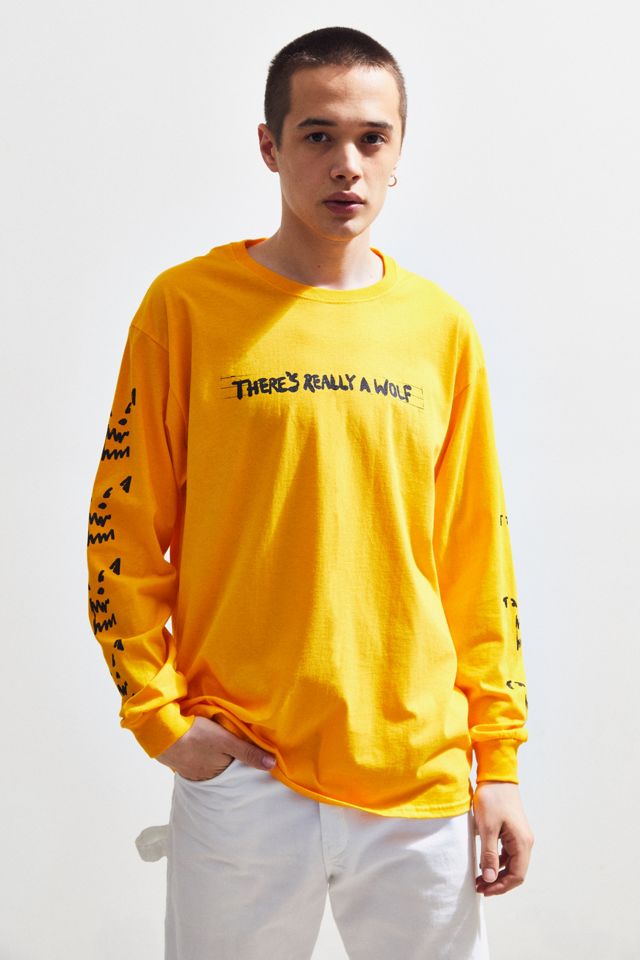 Russ X UO There's Really A Wolf Long Sleeve Tee | Urban Outfitters