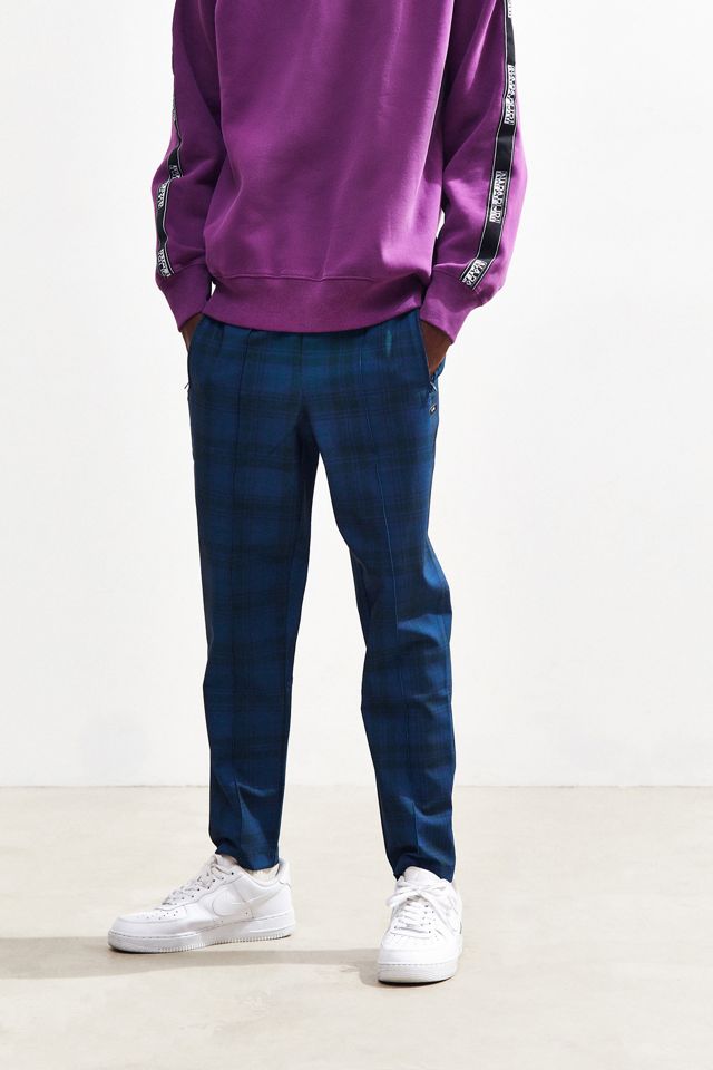 Le Fix Plaid Flex Track Pant | Urban Outfitters