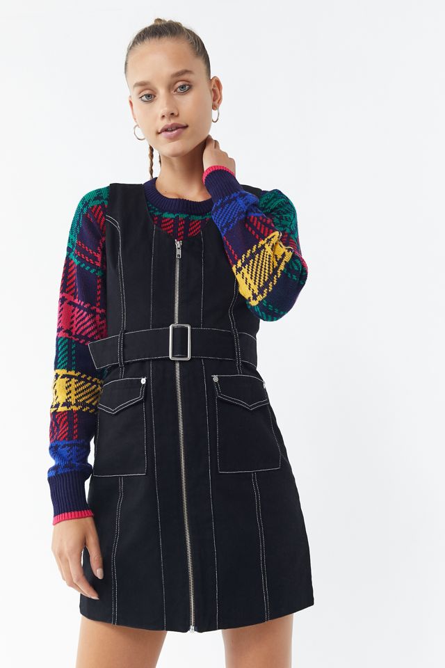 Volcom X GMJ Denim Zip-Front Dress | Urban Outfitters