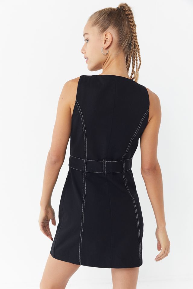 Volcom X GMJ Denim Zip-Front Dress | Urban Outfitters