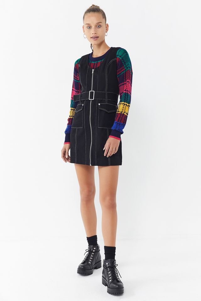 Volcom X GMJ Denim Zip-Front Dress | Urban Outfitters