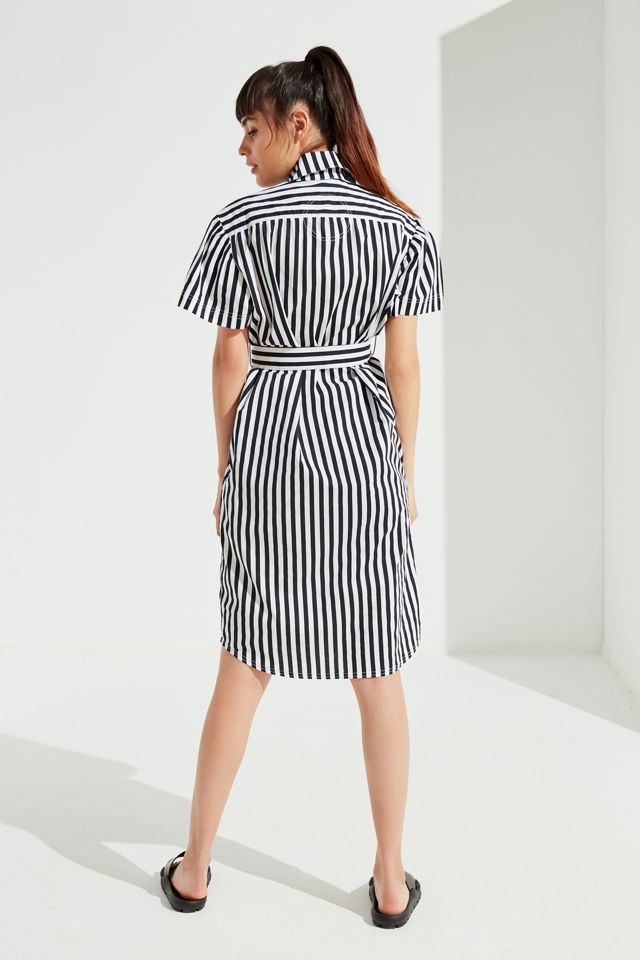 House Of Sunny Loren Striped Shirt Dress | Urban Outfitters