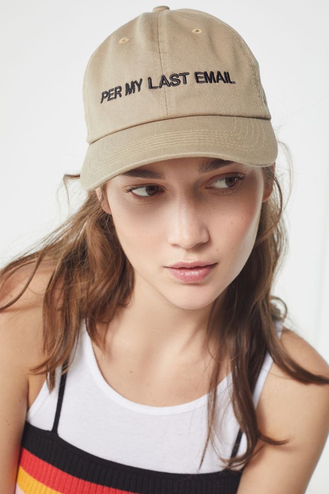 Intentionally Blank Circling Back Baseball Hat | Urban Outfitters
