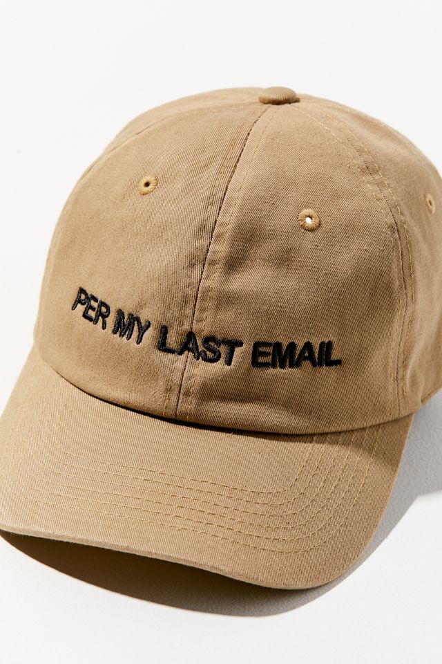 Intentionally Blank Circling Back Baseball Hat | Urban Outfitters