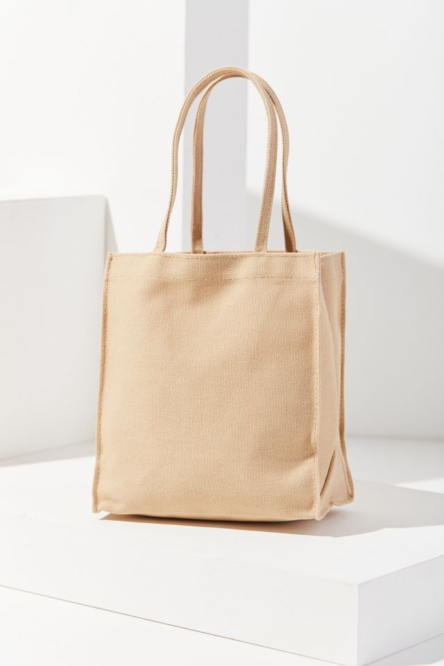 Mini Canvas Square Tote Bag | Urban Outfitters