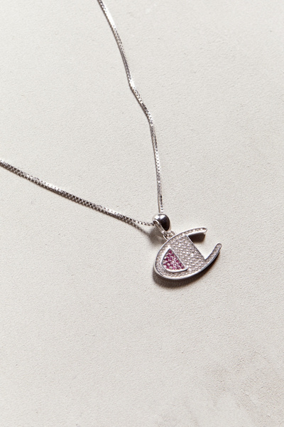 Champion Heritage CZ Necklace | Urban Outfitters