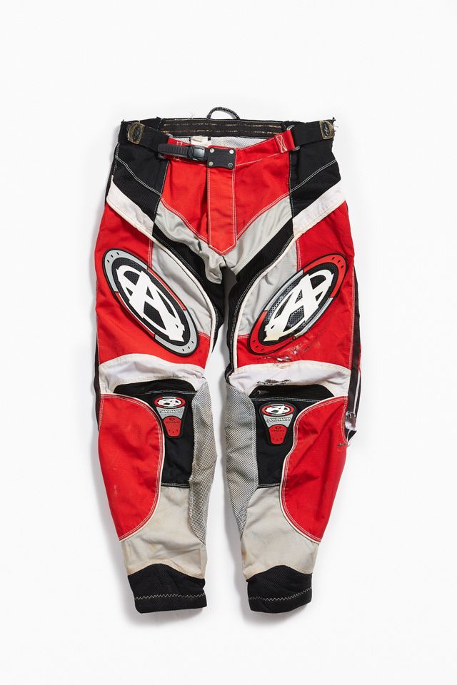 Vintage Answer Red + Black Moto Pant | Urban Outfitters Canada