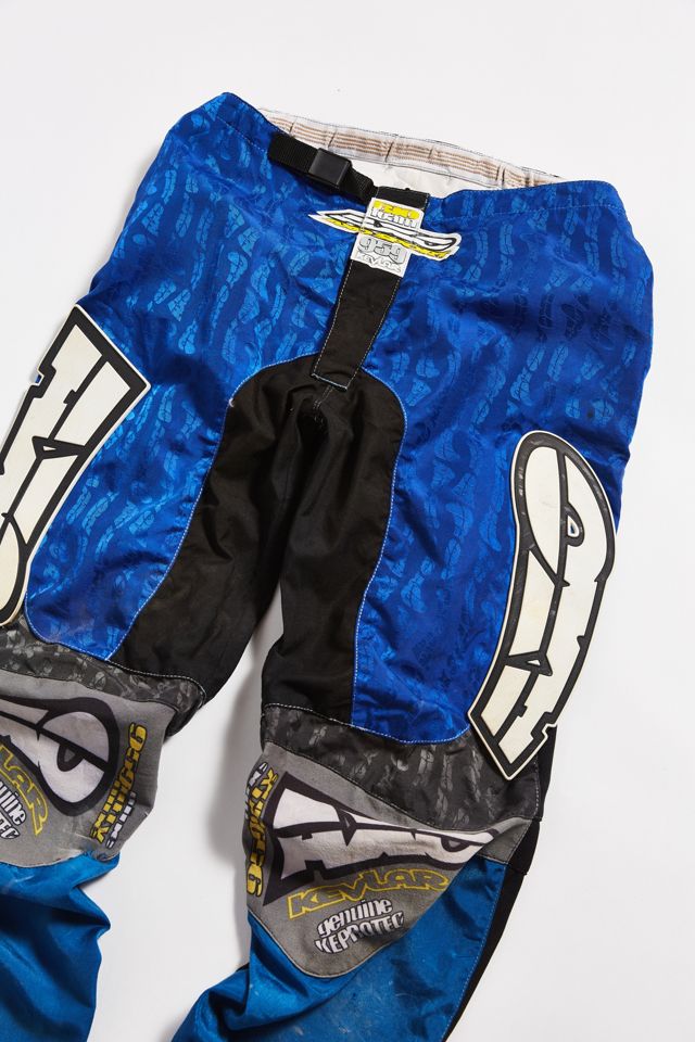 Vintage Axo Sport Blue + Grey Moto Pant | Urban Outfitters Canada