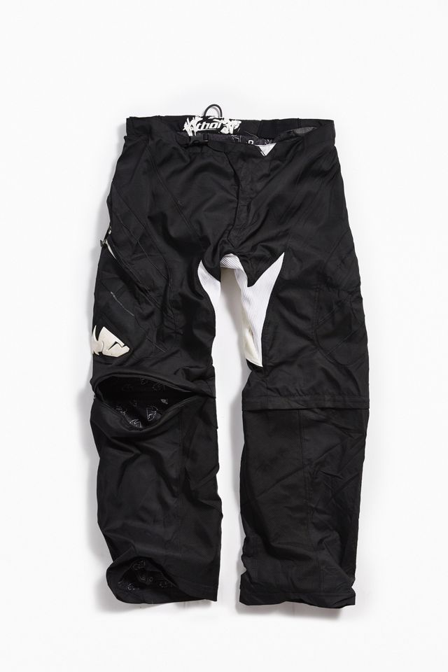Vintage Static Black + White Moto Pant | Urban Outfitters