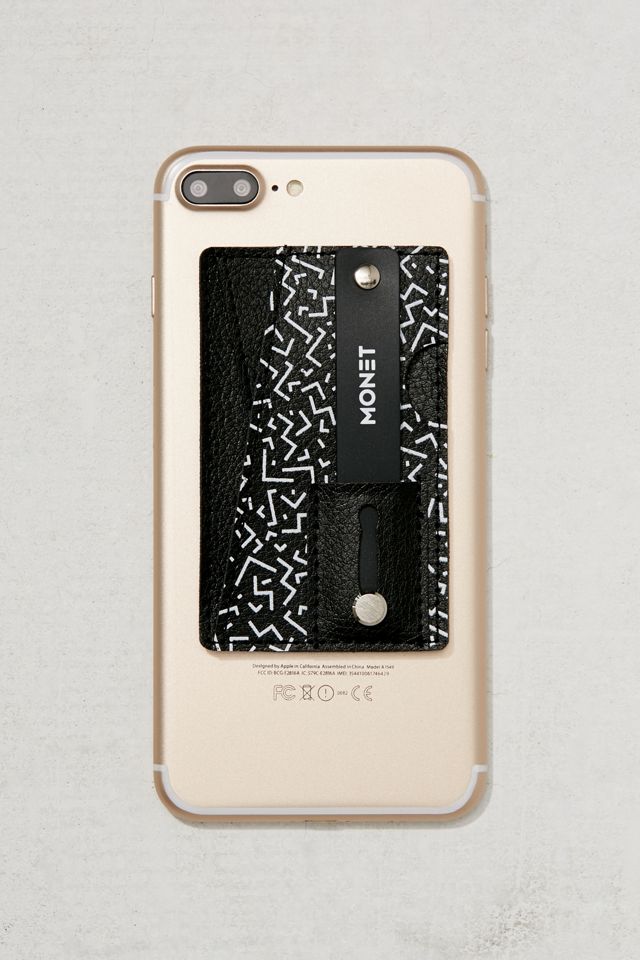 Monet Brand Patterned Phone Wallet + Grip | Urban Outfitters