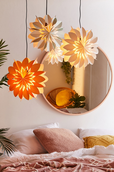 Circle Cutout Star Paper Lantern | Urban Outfitters