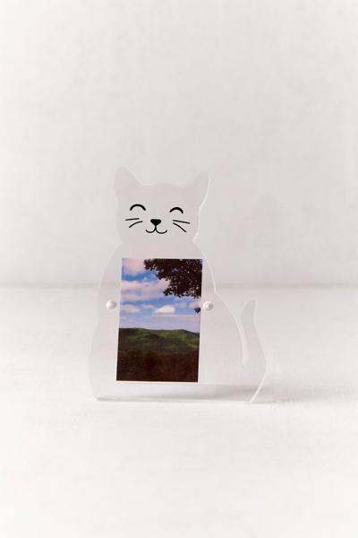 Acrylic Cat Picture Frame | Urban Outfitters