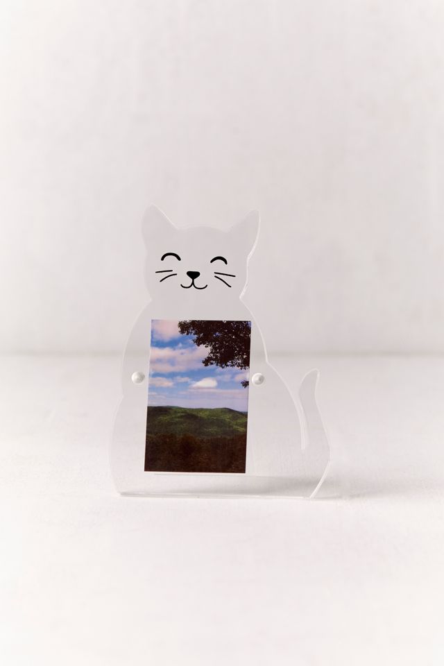 Acrylic Cat Picture Frame | Urban Outfitters