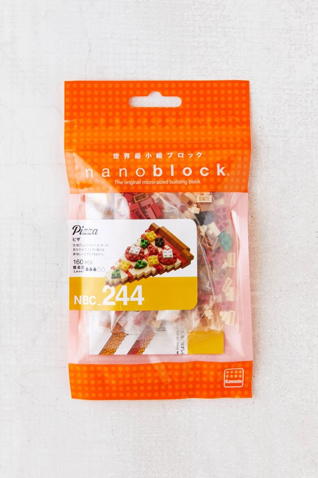 Nano Block Pizza Building Block | Urban Outfitters