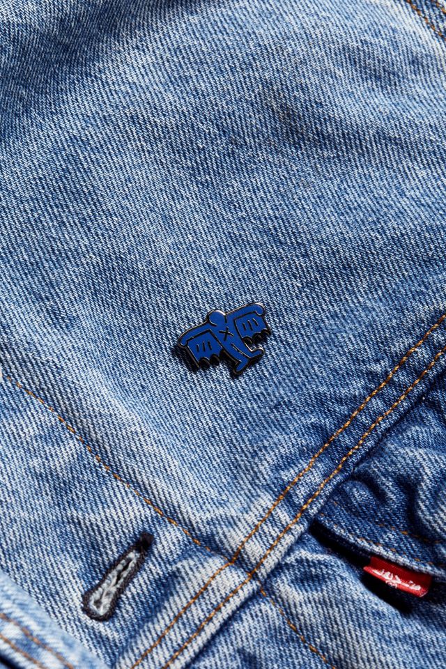 Pintrill Keith Haring Batman Pin | Urban Outfitters