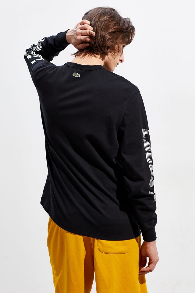 Lacoste Jersey Long Sleeve Tee | Urban Outfitters Canada