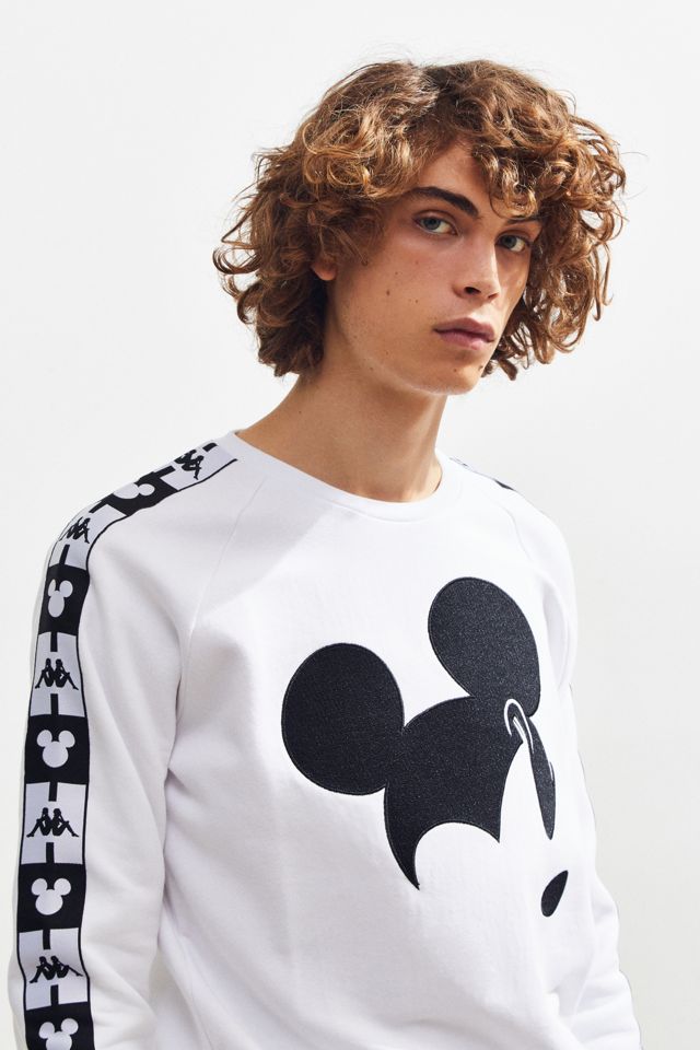 Kappa X Disney Mickey Crew-Neck Sweatshirt | Urban Outfitters Canada