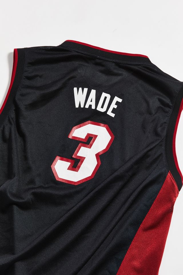 Vintage adidas Miami Heat Dwyane Wade Basketball Jersey | Urban Outfitters