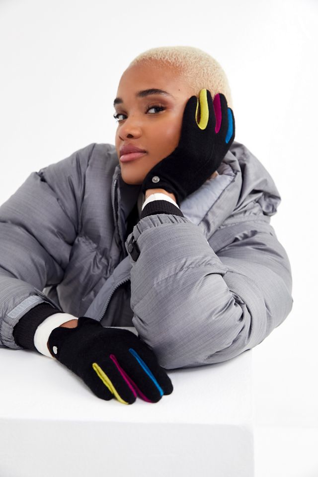 Echo Colorblock Fourchette Glove | Urban Outfitters