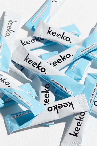 Keeko Morning Mint Pulling Mouthwash Sachets | Urban Outfitters