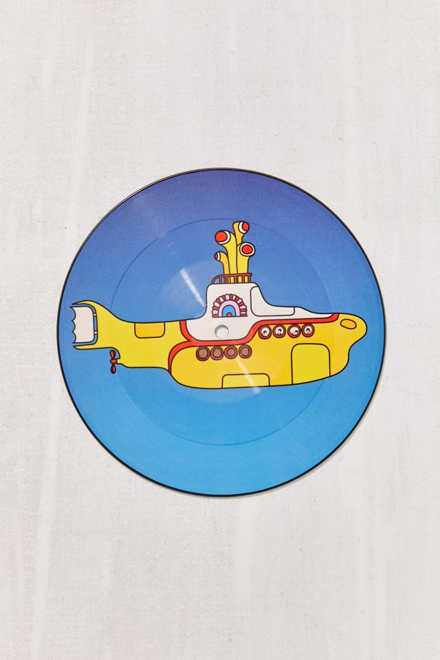 The Beatles - Yellow Submarine 7" Picture Disc LP | Urban Outfitters