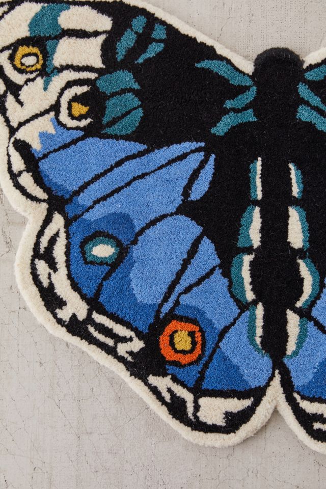 Butterfly Tufted Rug | Urban Outfitters Canada