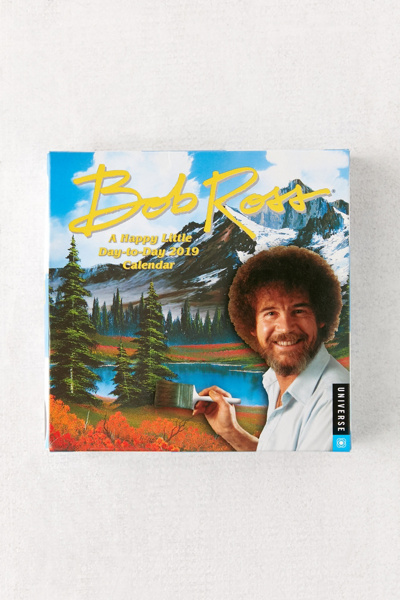 2019 Bob Ross 365-Day Desk Calendar | Urban Outfitters